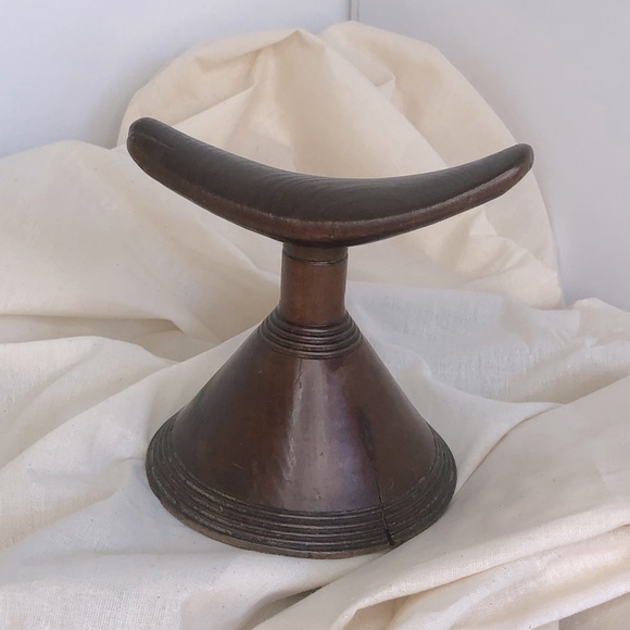 Vintage | Accents | Antique Japanese Takamakura Headrest Handcarved ...